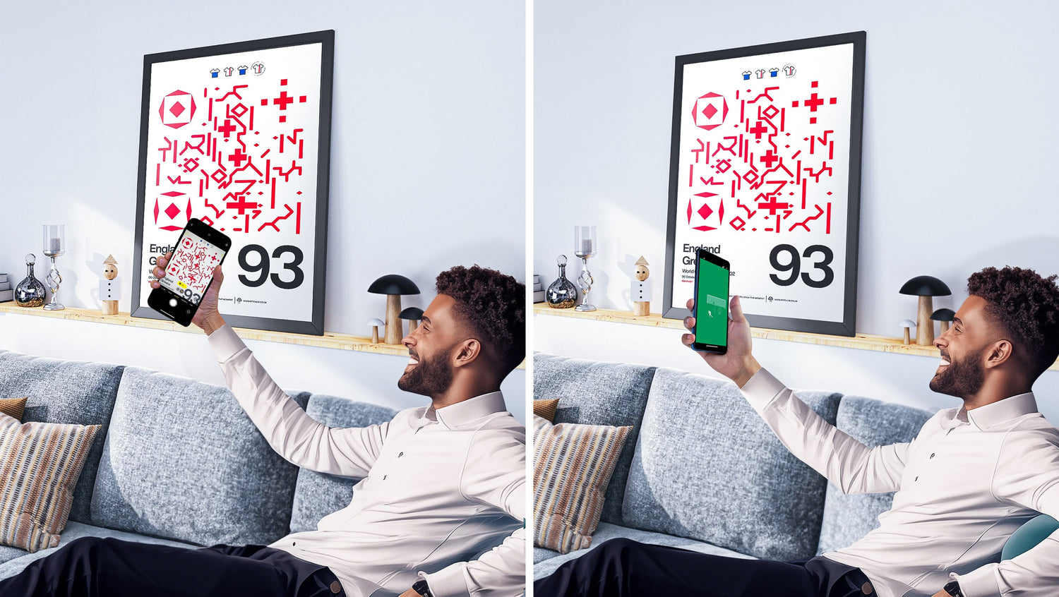 Scanning PitchAR posters for the first time